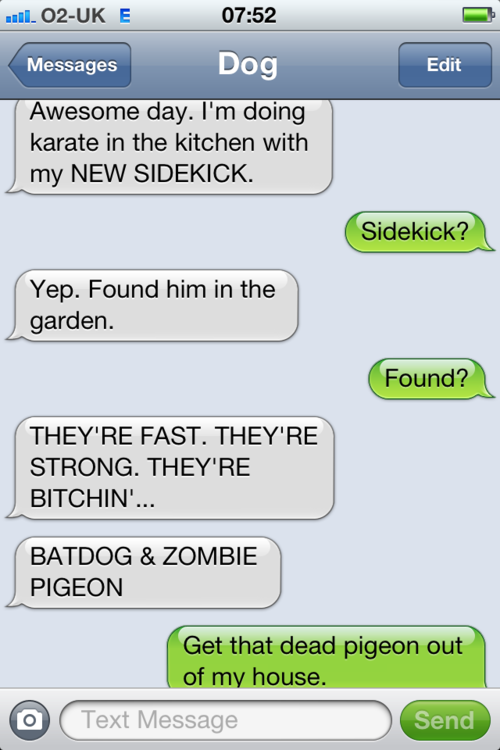 7 Texts from Animals ideas | texts, funny text messages, dog texts