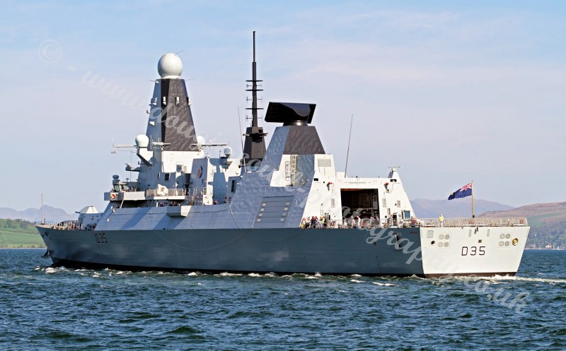 Dougie Coull Photography: HMS Dragon - Trials