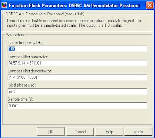 MATLAB Simulation Codes and Outputs: DSBSC