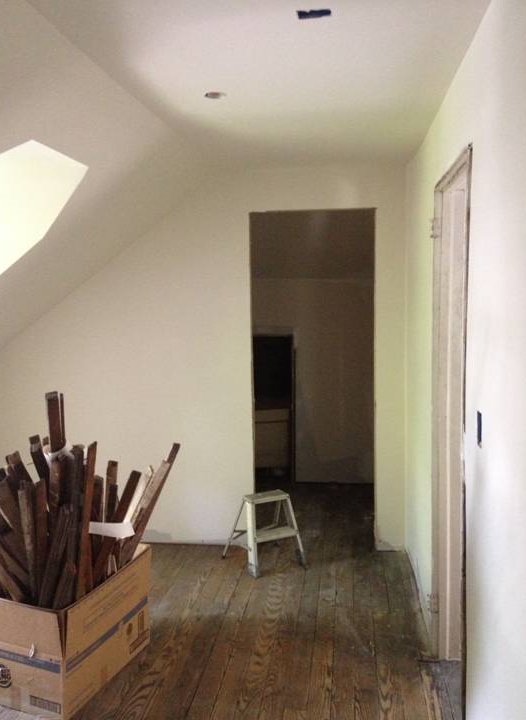 High Street Market: 3rd Floor: New Drywall & Paint Colors