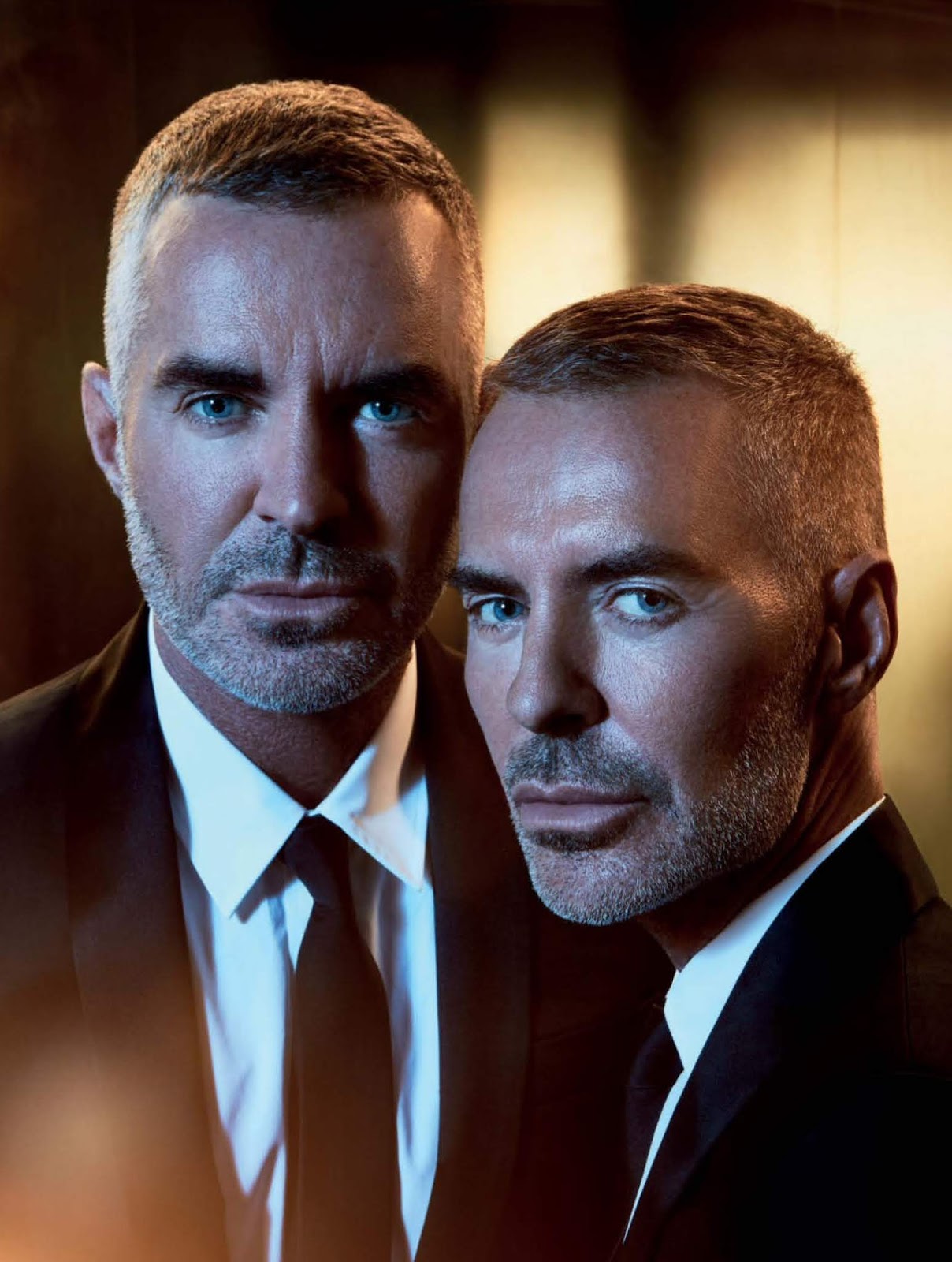 Dean y Dan Caten de Dsquared2 para Attitude Magazine por Vijat Mohindra