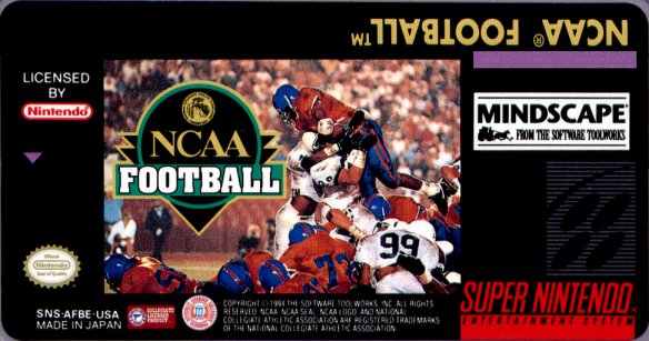 Super Nintendo Labels: NCAA Football