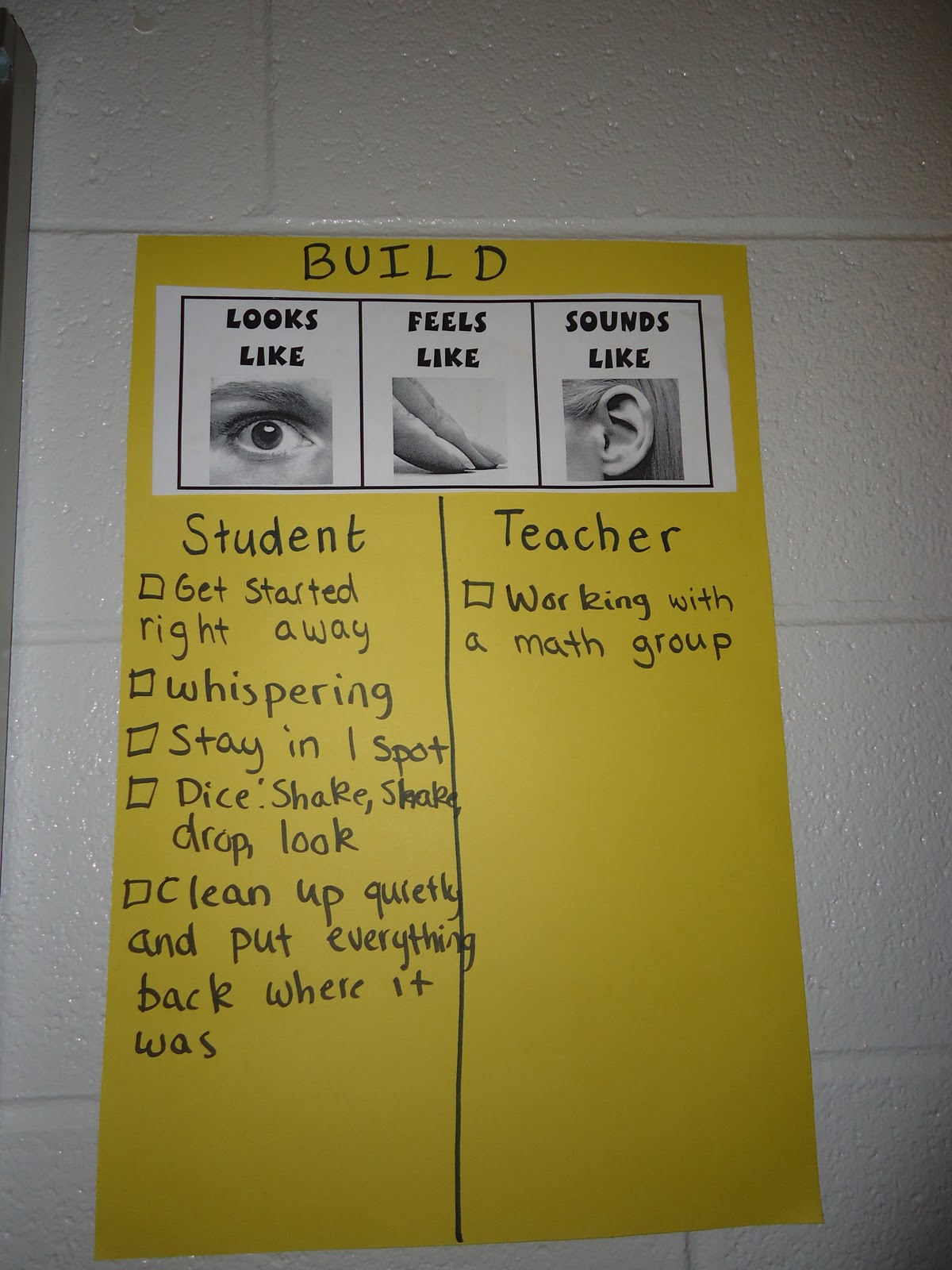 Ms. Fagan's Fantastic First Graders: Math Workshop/ BUILD