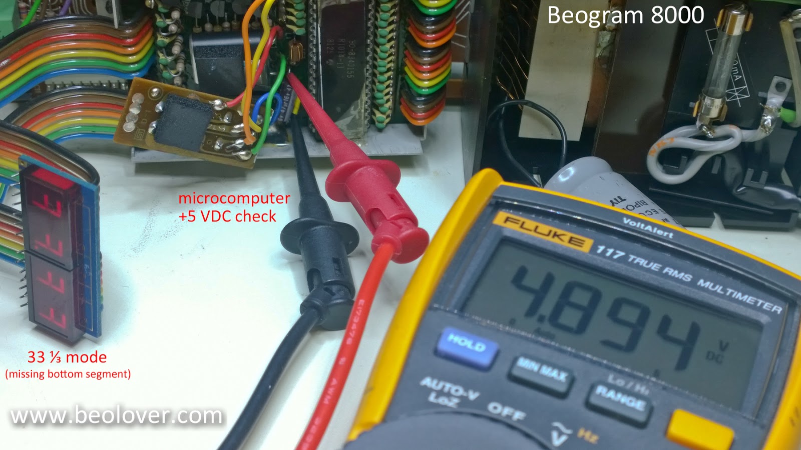 beolover: Beogram 8000: Initial Voltage Checks