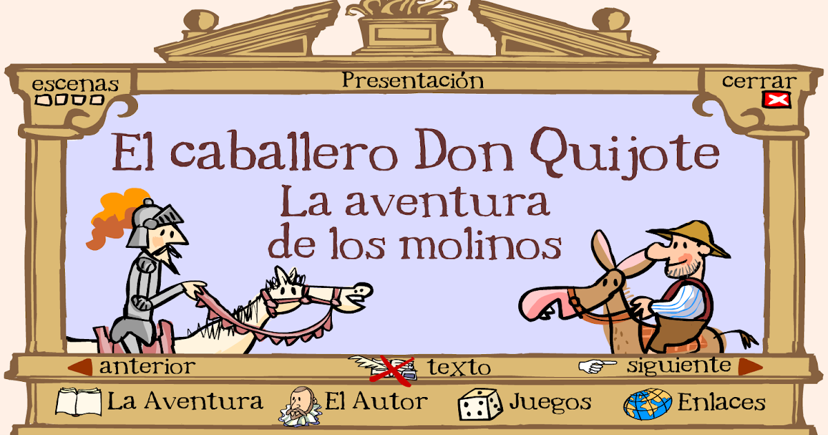 Segons segon...: LA AVENTURA DE LOS MOLINOS ( DON QUIJOTE DE LA MANCHA)