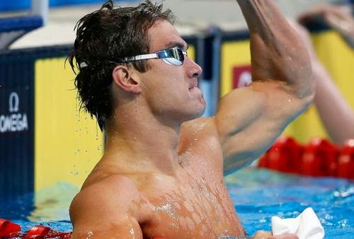 Male Athletes World: Swimming: USA's Nathan Adrian image (Part 1 - victory)