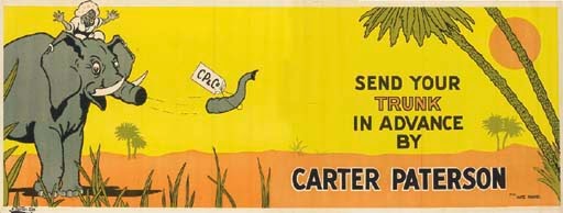 I wish I were a british boy in the 30's: Carter Paterson covered wagon