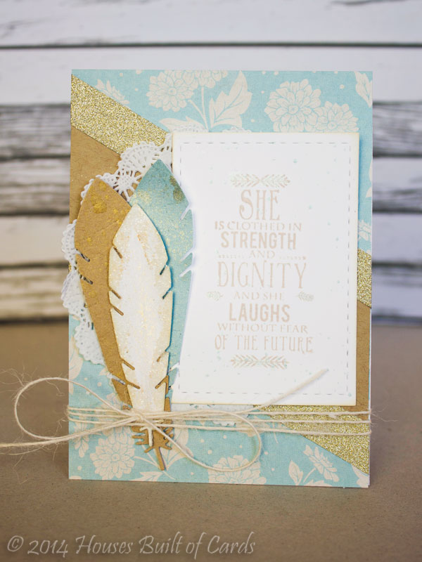 Houses Built of Cards: Strength and Dignity...