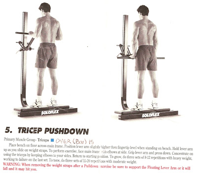 Soloflex Hybrid: Exercises for Monday