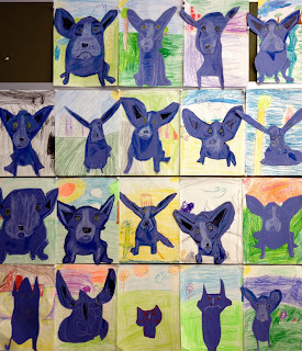 Color Me Michelle: Blue Dog: Kindergarten