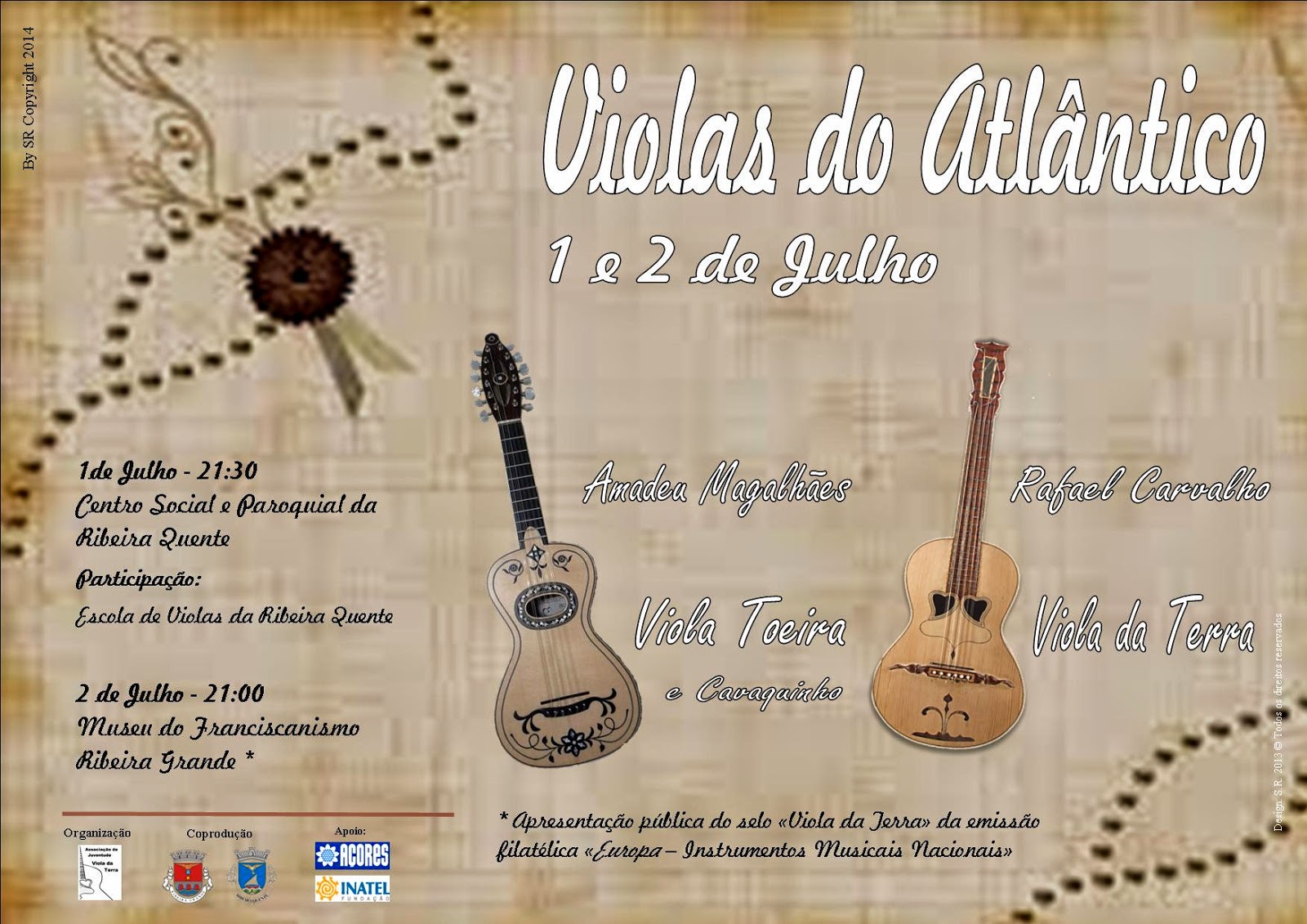“VIOLAS DO ATLÂNTICO IV” JUNTA VIOLA TOEIRA E VIOLA DA TERRA ~ Um Olhar ...