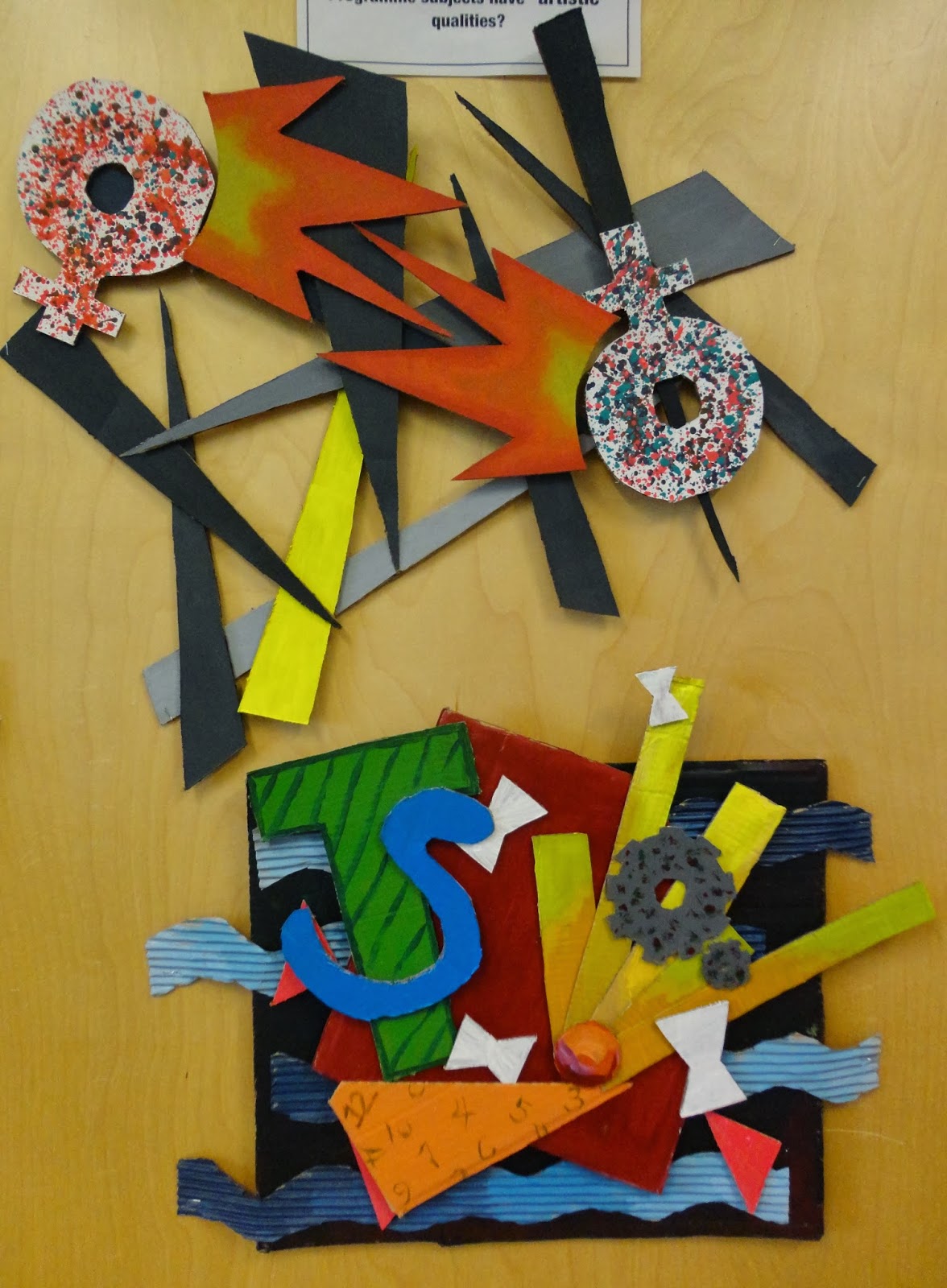 Art Mash: Shaped Canvas