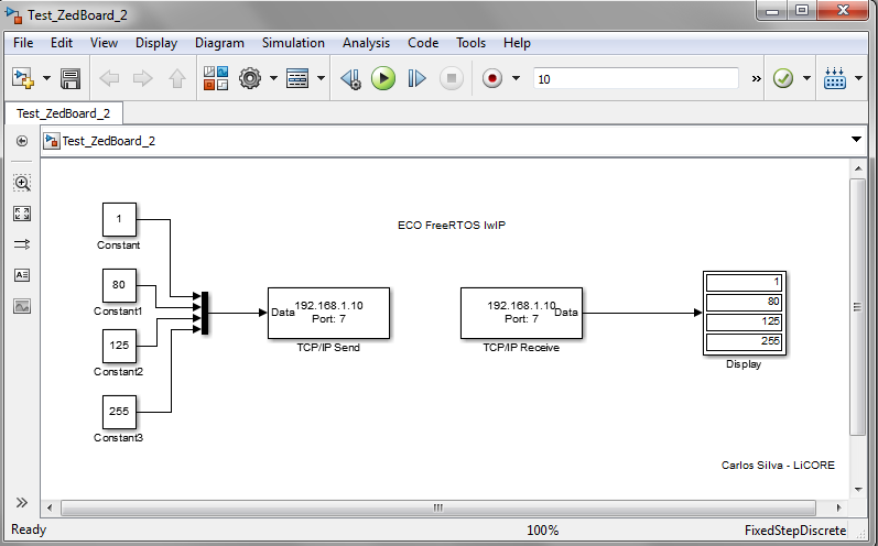 ZedBoard Zynq-7000 All Programmable SoC - Xilinx: PRACTICA # 10 ETHERNET