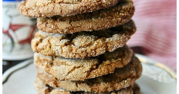 Ginger and Amber Ale Cookies | Karen's Kitchen Stories