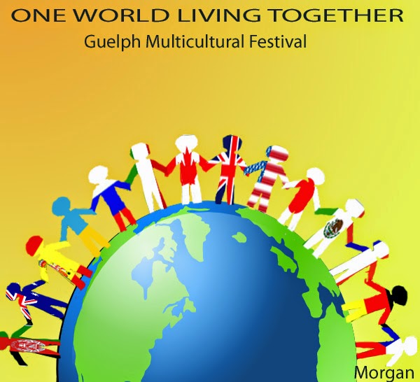 Morgan Steele's Media Arts: Multicultural Festival Poster