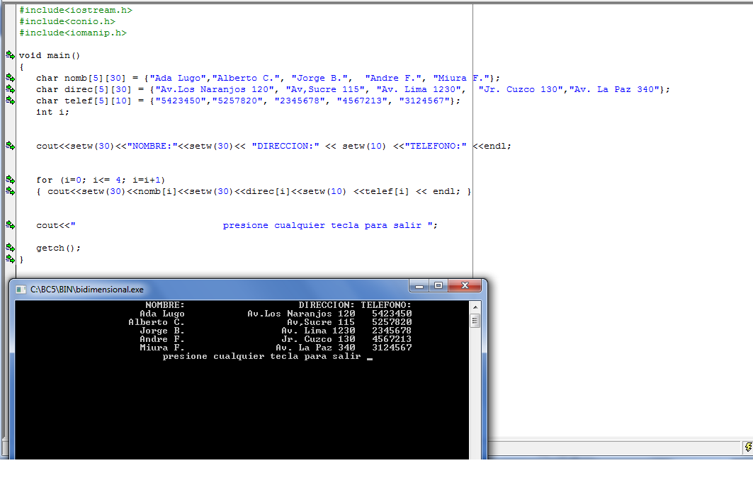 Programacion Estructurada: practica 8