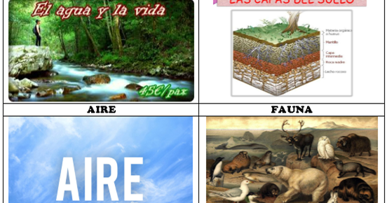 TEMÁTICAS SEGUNDO: Elementos Naturales
