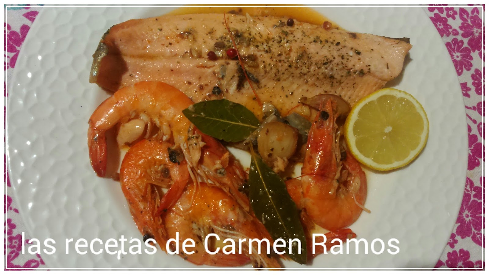 Las recetas de Carmen Ramos..Cocina Mariposa: FILETES DE TRUCHA A LA ...