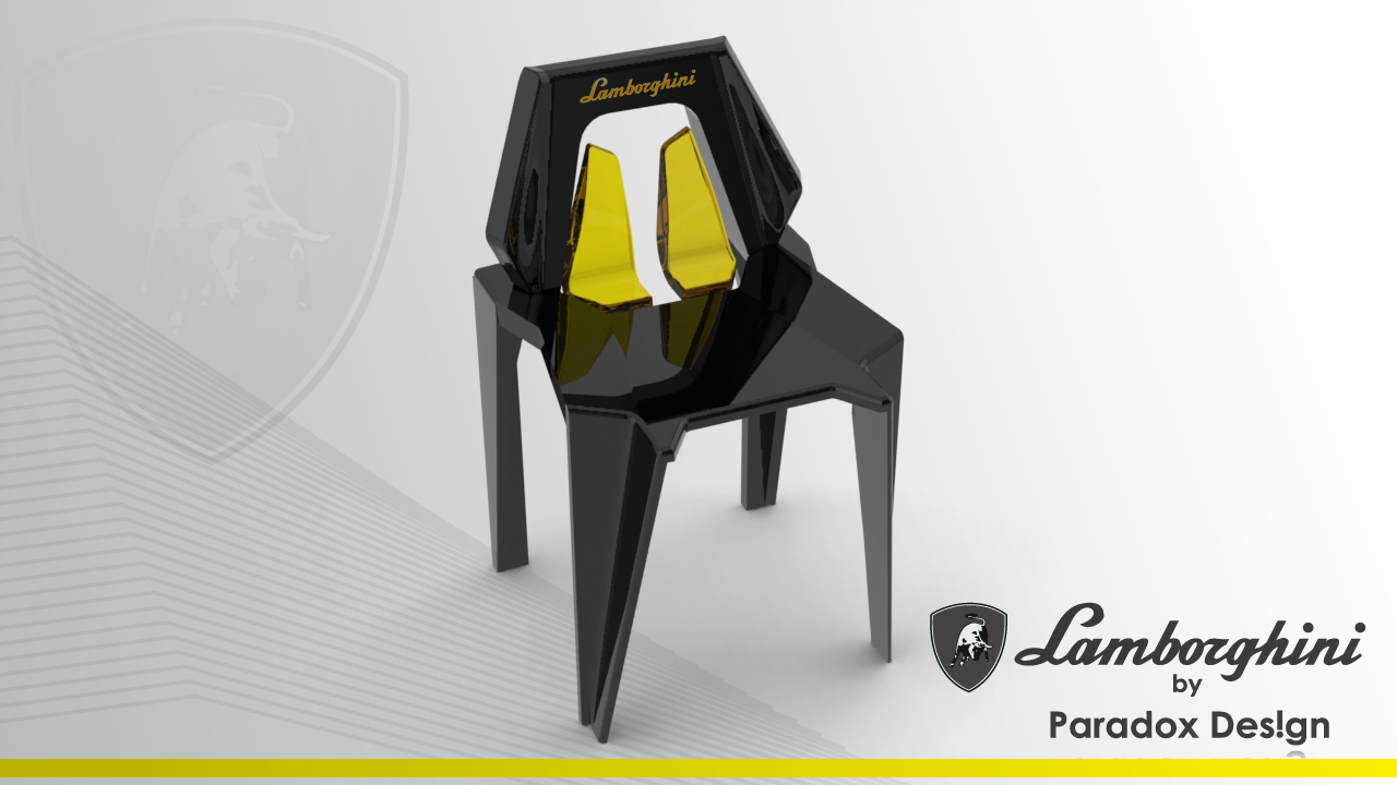 Paradox Design: Lamborghini luxury chair by Paradox Design