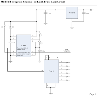 Modifying a Car Tail Light Circuit | Circuit Diagram Centre
