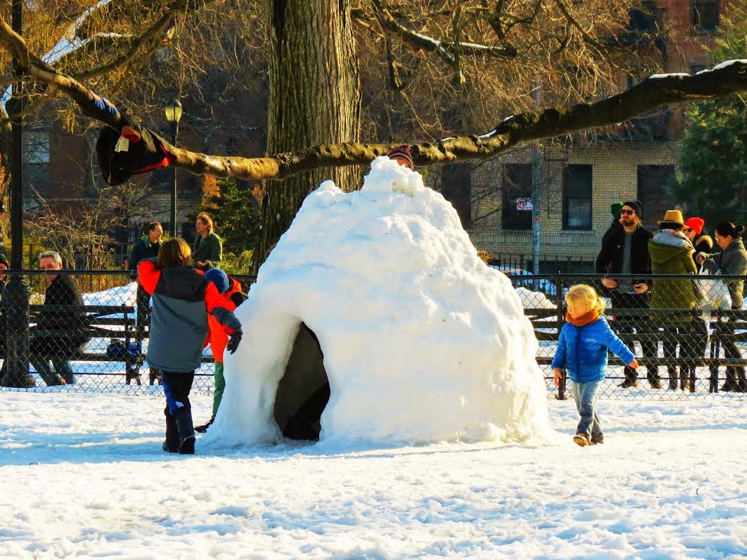 EV Grieve: A few details about the Tompkins Square Park igloo