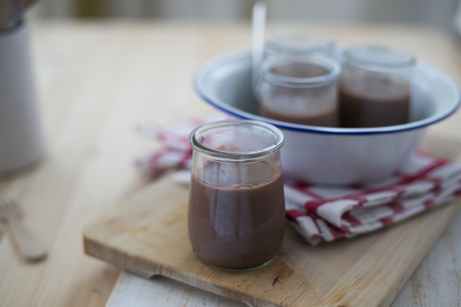 Crema ligera de chocolate - Tengo un horno y sé cómo usarlo