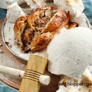 Traditional Healthy Recipes: Tuzda tavuk recipe