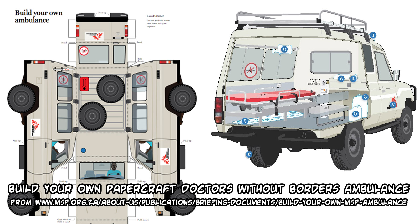 Curiosity Rover Papercraft Cut Out