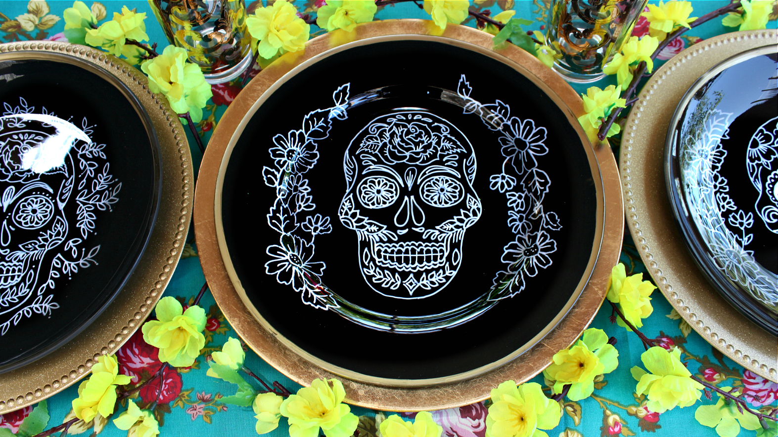 Mark Montano: Sugar Skull Plates DIY