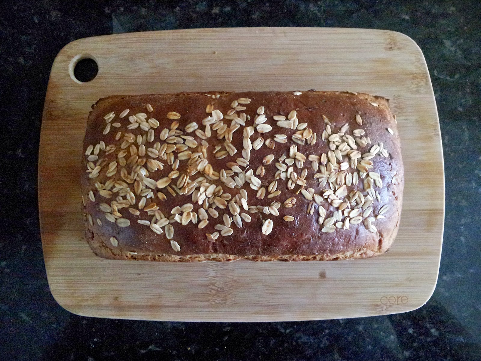 Delicioso Equilíbrio: Pão integral de aveia