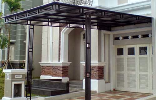 Menggunakan Canopy Minimalis Modern Membuat Rumah Semakin Elegan