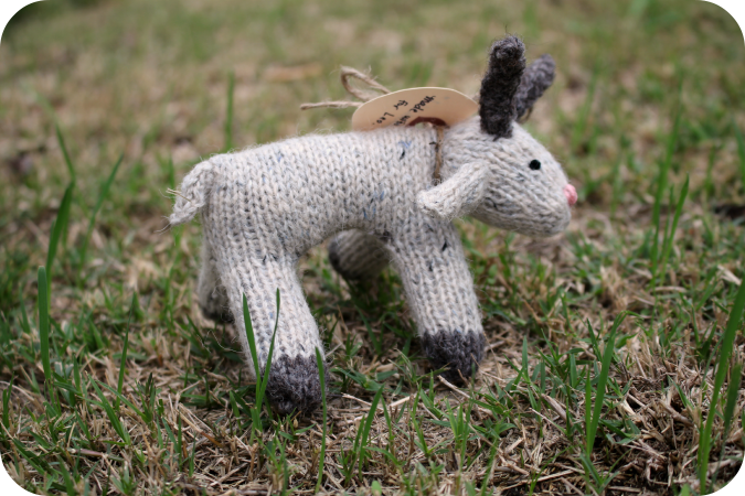 Never Not Knitting: A Knitted... um... Goat