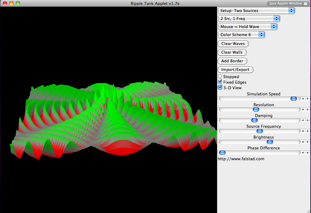 Print in the Communication Ecology: Wave Simulation Tool