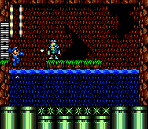 ROCKMAN MEGA WORLD BOSS 05.百萬水捲S(Mega Water S) - RMMH洛克人回憶之館