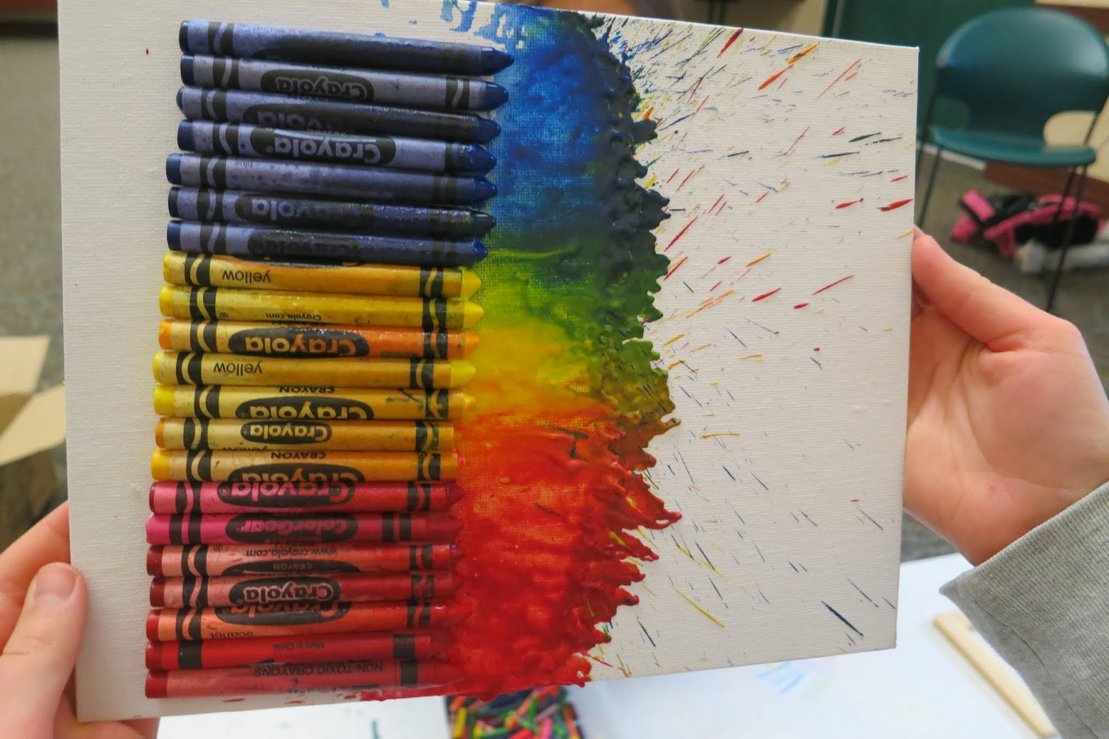 Craft Lab: Melting Crayons : library makers