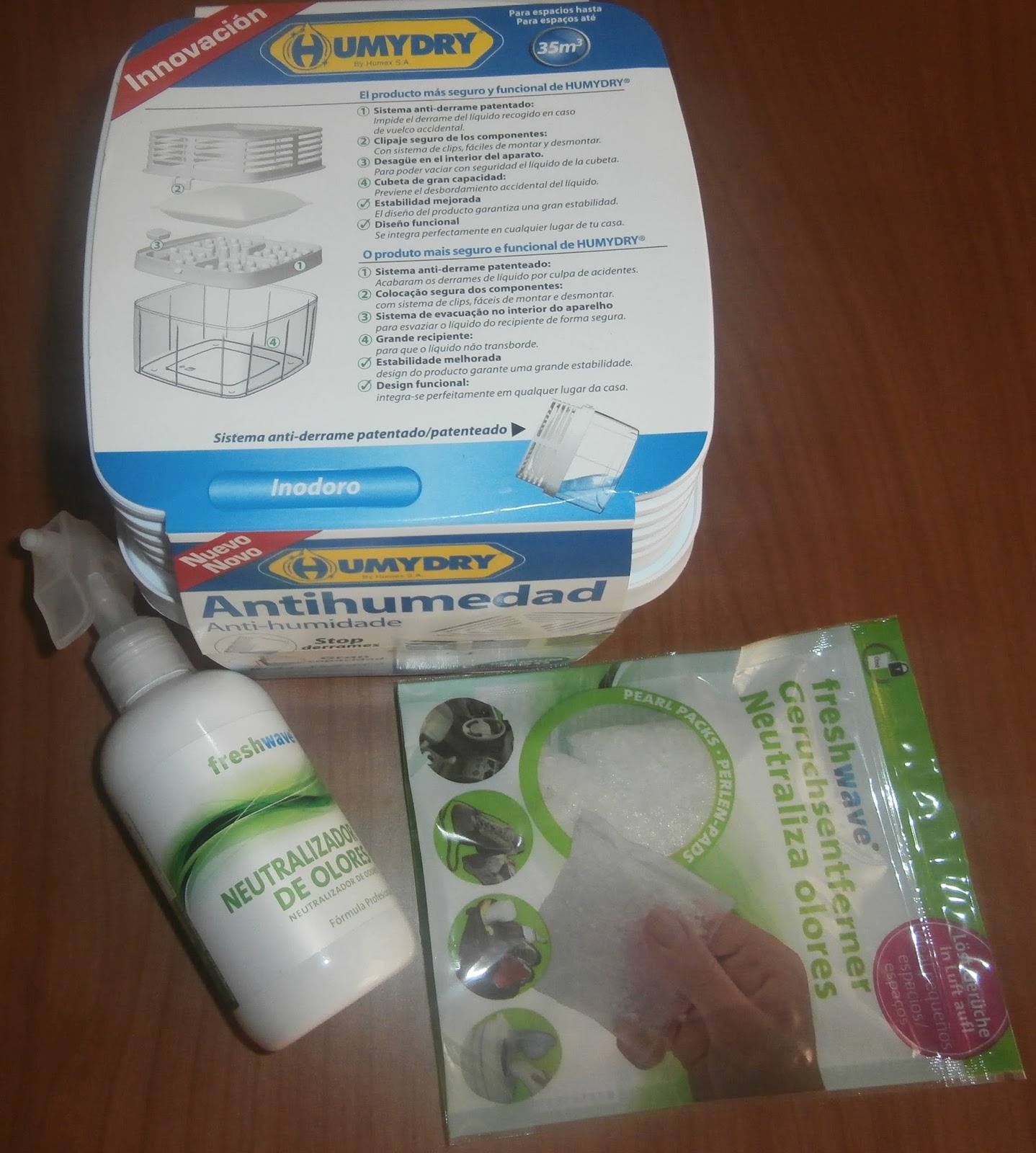 LO PROBAMOS Y TE LO CONTAMOS: HUMYDRY. OLVIDATE DE LOS MALOS OLORES Y ...