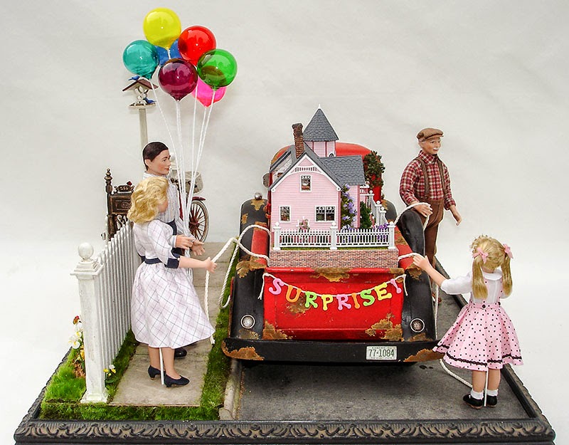 Good Sam Showcase of Miniatures: Exhibit: "Surprise!" by Connie Sauve