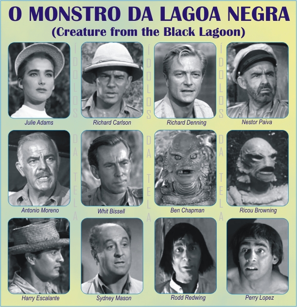 ÍDOLOS DA TELA: O MONSTRO DA LAGOA NEGRA (Creature from the Black ...