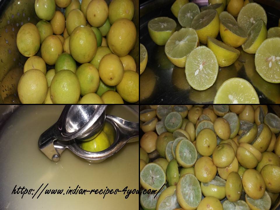 khatta meetha thikhi nimbu ka achar recipe in hindi by aju - Indian ...