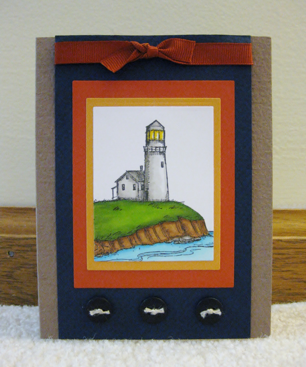 Art Impressions Blog: Lighthouse Card