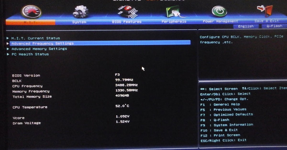 Ada apa saja yang terdapat di Menu BIOS ? - Sharing Ilmu FiAr24