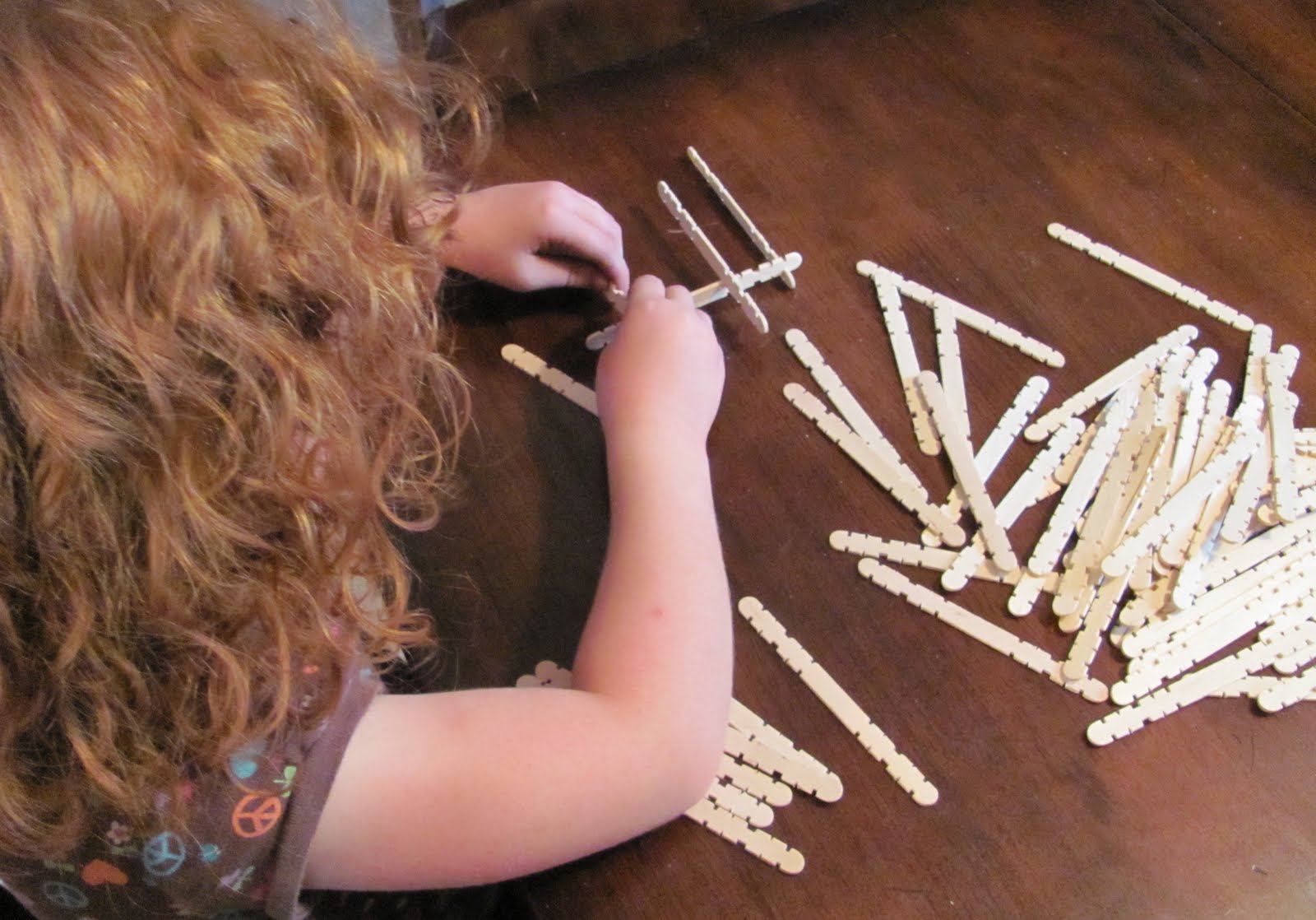The Chocolate Muffin Tree: Wooden Skill Stick Sculptures