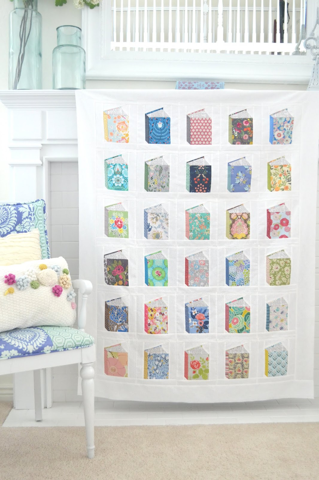 Tea Rose Home: Tall Tales Quilt Pieced