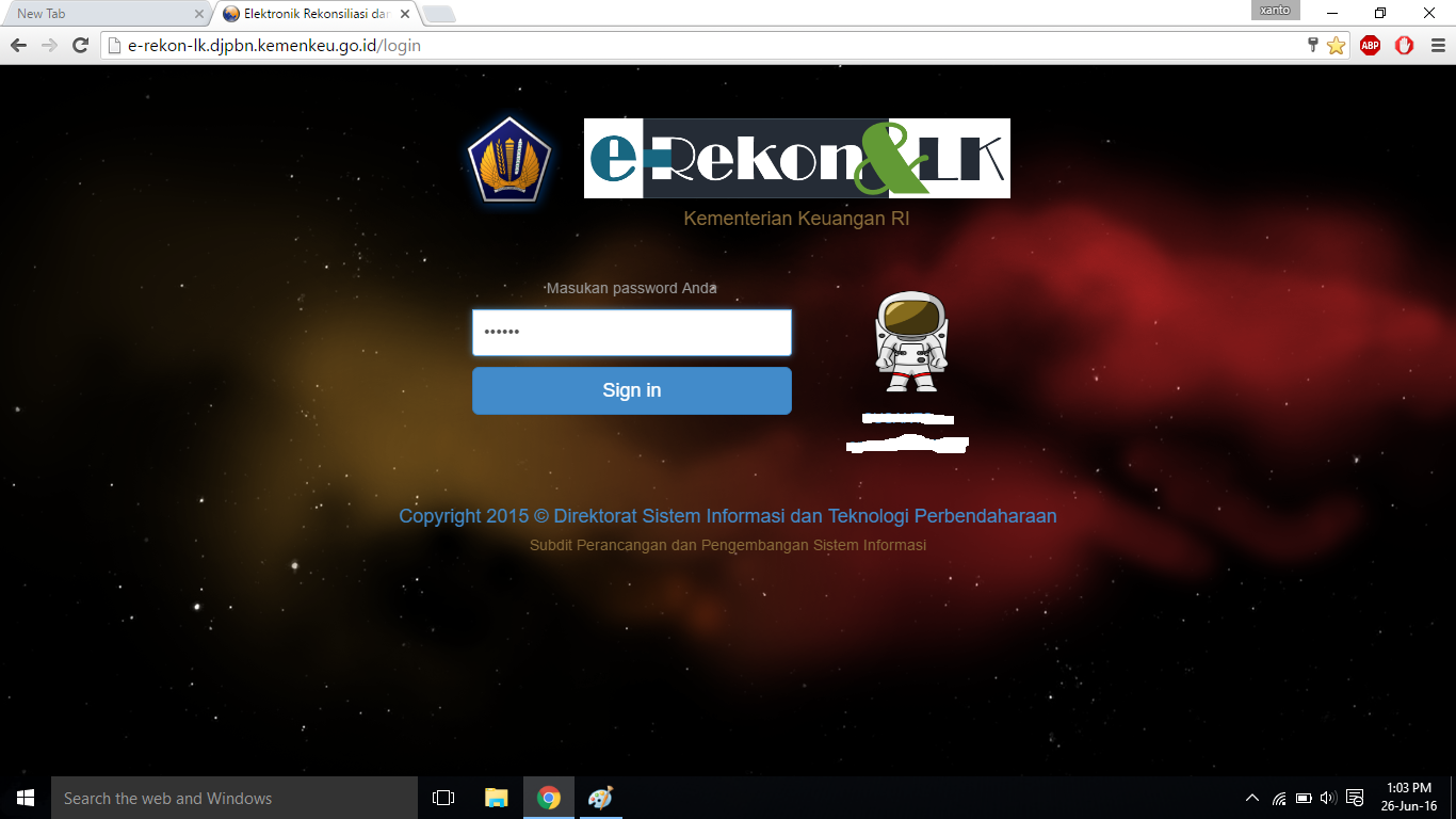 CARA E REKON DAN LK (Elektronik Rekonsiliasi dan Laporan Keuangan) IRWIL123