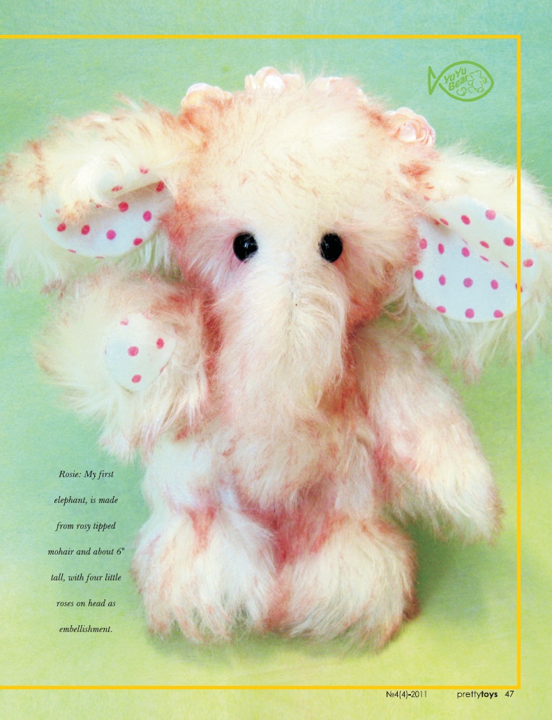 YuYu Bear ------ artist bears by Rita Y. Y. NG: BBAA and Pretty Toys