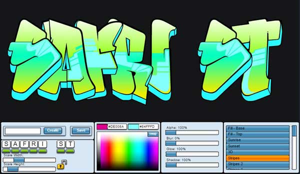 How to Create Graffiti Name with Generator Free Online | Xtorial