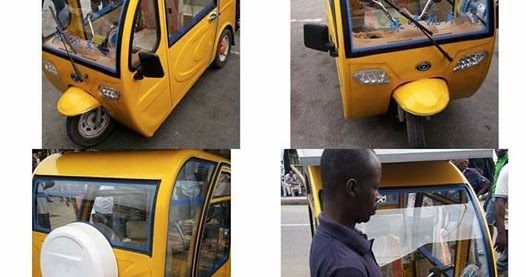 Picture :Nigerian Invents Solar Powered Keke | CKN News