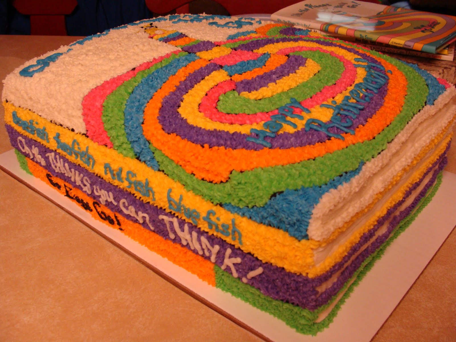 Paddy Cakes: Dr. Seuss Book Cake