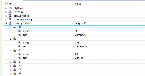 Netsuite SuiteScript: Fetch Country List & Country Code Netsuite SuiteScript: Fetch Country List & Country Code
