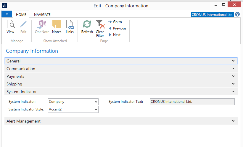 How to use the System Indicator - Microsoft Dynamics NAV - TharangaC